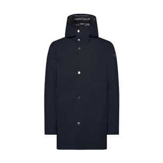 Roberto Ricci Design Dunkelblaue Daunenparka Jacke - - Coats - Herren - Blau - S
