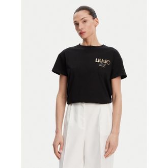 Liu Jo T-Shirt WA5007 JS923 Schwarz Relaxed Fit