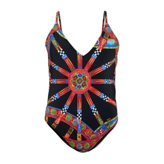 Dolce & Gabbana Maillot de bain une pi&egrave;ce Carretto - Femme - Maillots de bain - Noir - Taille: 42 FR
