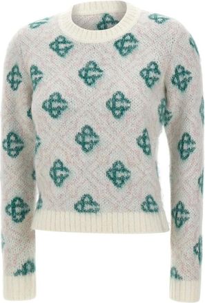 Casablanca Femme, Pulls, Multicolore, Taille: 40 FR Monogram Mohair Sweater