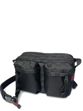 Gucci small Nexus GG monogram messenger bag - Schwarz