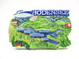 Generic Bodensee Konstanz Mainau Zeppelin Premium Magnet Poly Souvenir Germany (54)