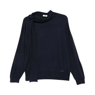 Liu Jo Wf6445 Ma16R Pullover - - Knitwear - Damen - Schwarzk - S