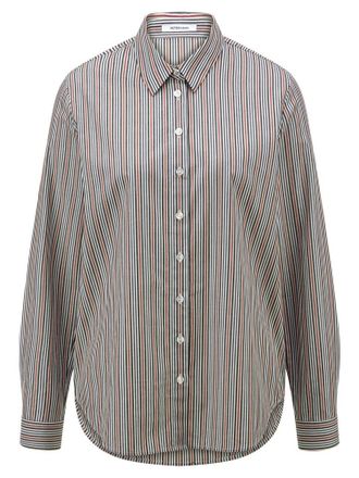 Peter Hahn Bluse Peter Hahn grau