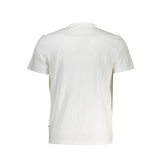 Napapijri Cotton Crew Neck T-Shirt - White