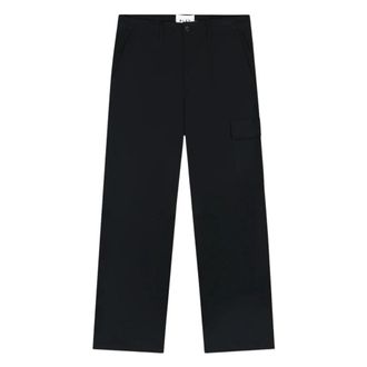 Olaf Hussein Chino Schwarze Stylische Hose - - Trousers - Herren - Schwarzk - S
