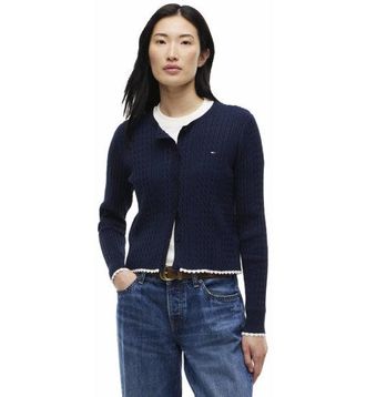 Tommy Jeans Cable Crew W - Pullover - Damen