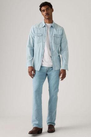 Levi's 537 Western Bootcut Jeans - Herren - Blau / Blau