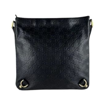 Gucci Sac bandouli&egrave;re vintage doccasion - Femme - Pre-owned - Noir - Taille: ONE Size
