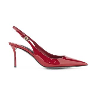Dolce & Gabbana Femme, Chaussures, Rouge, Taille: 38 1/2 EU Dolce & Gabbana &Agrave; Talon