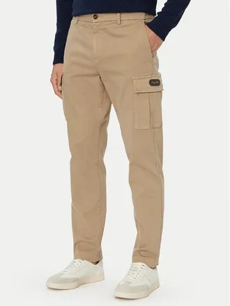 Aeronautica Aeronautica Militare Cargohose 262PA1740UCT04381 Beige Regular Fit