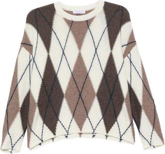 Majestic Filatures Pull Col Rond - Cr&egrave;me