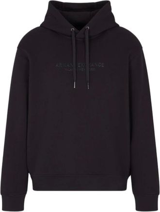 A|X Armani Exchange Homme, Sweatshirts et sweats à capuche, Bleu, Taille: S SweaT-shirt à capuche