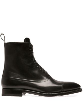 Bally bottines Scribe en cuir - Noir
