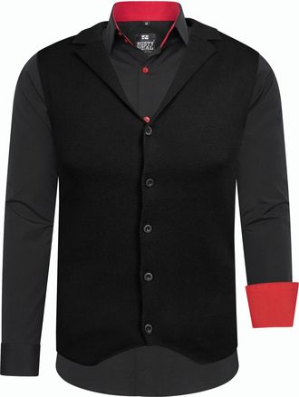 Rusty Neal Hemd mit Weste 2-teilig