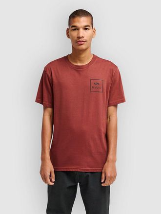 Rvca Va All The Ways T-Shirt red earth