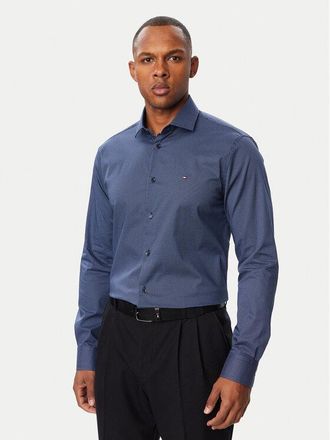 Tommy Hilfiger Hemd MW0MW44711 Dunkelblau Slim Fit