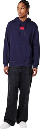 HUGO BOSS Hugo - Hoodie zum &Uuml;berziehen f&uuml;r Herren, Baumwollmischung (Marine)