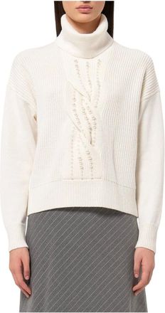 Fracomina Femme, Pulls, Beige, Taille: 44 FR Pullover