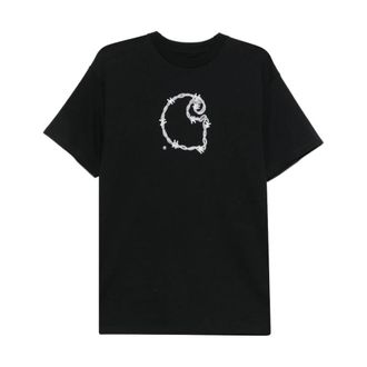 Carhartt Work in Progress Barbwire T-Shirt - - Tops - Herren - Schwarzk - M