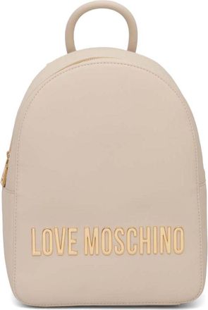 Love Moschino Rucksack mit Logo - Nude