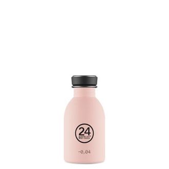 24 Bottles 24Bottles Urban Bottle Bouteille deau 250 ml en acier inoxydable, bouteille avec bouchon 100 % hermétique ultra légère, bouteille de gym sans BPA, gou