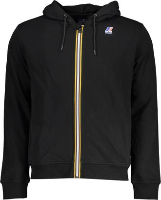 K-Way Homme, Sweatshirts et sweats &agrave; capuche, Noir, Taille: XS SweaT-shirt &agrave; capuche &agrave; manches longues