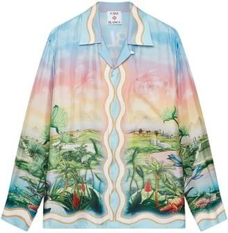 Casablanca Chemise imprim&eacute;e