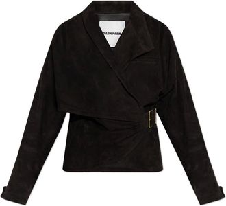 Darkpark Darkpark, Femme, Vestes, Brun, Taille: 38 FR Cindy Suede Jacket