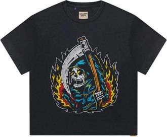 Gallery Dept. Homme, Tops, Noir, Taille: S Big Reaper T-Shirt