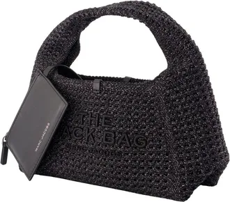 Marc Jacobs Womens The Mini Sack Bag - Marc Jacobs Synthetic Black Handbags-Purses