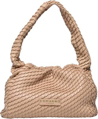 Ermanno Scervino Femme, Sacs, Beige, Taille: ONE Size Hobo Teagan
