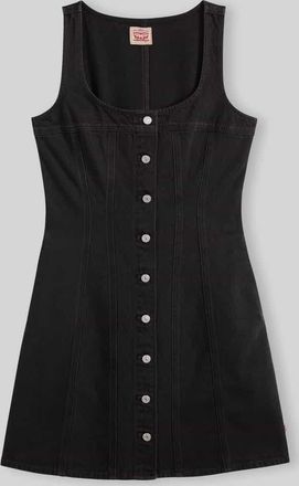 Levi's Mini-Freizeitkleid aus reiner Baumwolle mit Knopfleiste
