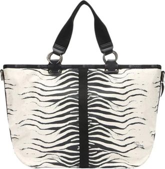 Roberto Cavalli Femme, Sacs, Noir, Taille: ONE Size Mini Zebra Roma