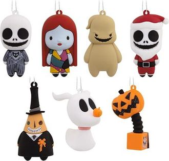 Hallmark Disney Tim Burtons The Nightmare Before Christmas Mystery Weihnachtsschmuck, bruchsicher, 2 Stück