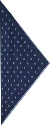 Etro Homme, Accessoires, Bleu, Taille: ONE Size Foulard Triangle Imprim&eacute;