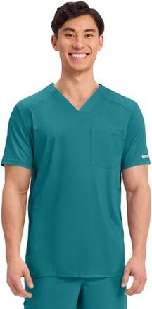 Cherokee Revolution WW603 Haut col en V pour homme - bleu - 4X-Large grand