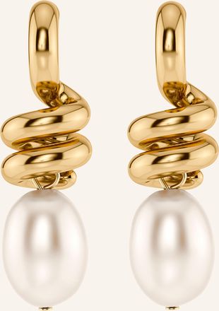 Edblad Edblad Ohrh&auml;nger Swivel Pearl L gold