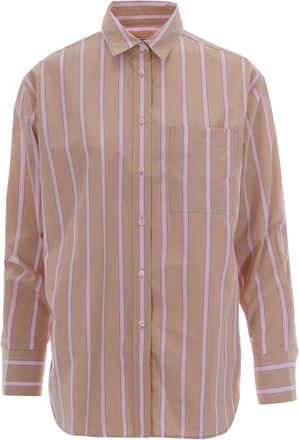 Lacoste Femme, Blouses et Chemises, Multicolore, Taille: 32 FR Camicia manica corta