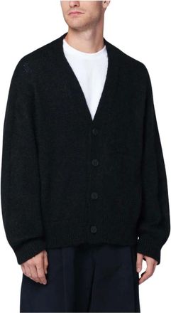 STUDIO NICHOLSON Homme, Pulls, Noir, Taille: M Trey Cardigan