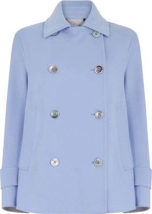 Moorer Zweireihige Jacke - - Jackets - Damen - Lila - XS