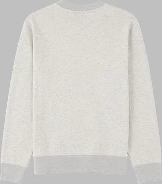 HUGO BOSS Mens Sweatshirt We_logo Relaxed Fit Grey Cotton Sweatshirts Sweater