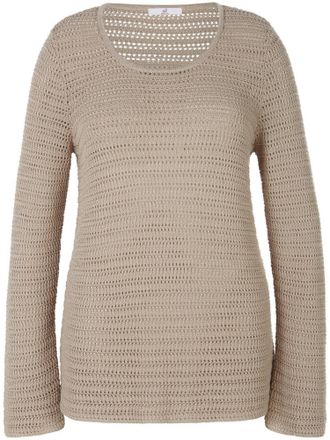 Anna Aura Rundhals-Pullover Anna Aura beige