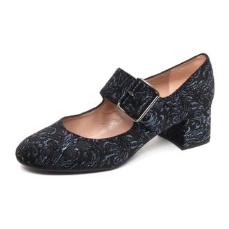 Unisa Velvet Blue Schuh - - Shoes - Damen - Schwarzk - 36 EU