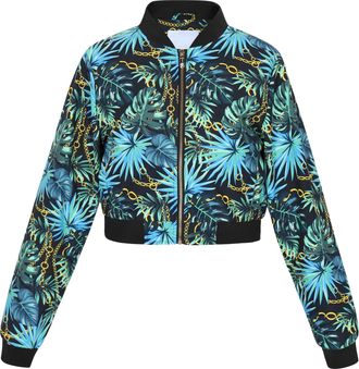 Faina Jacke Frauen schwarz mehrfarbig