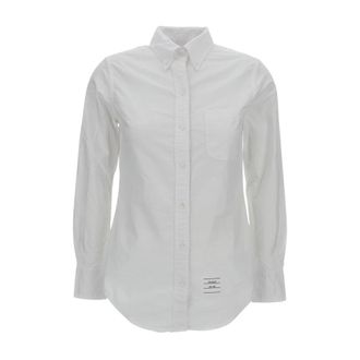 Thom Browne Camicia Oxford Classic - - Blouses & Shirts - Damen - Wei&szlig; - XS