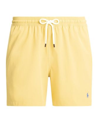 Ralph Lauren Glatte Badeshorts in Stretch-Qualit&auml;t mit kleiner Pony-Stickerei in