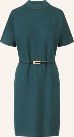 Apart Strickkleid Mit G&uuml;rtel gruen