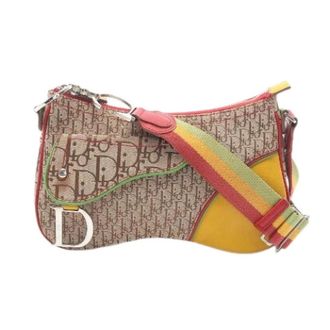 Dior Pre-owned Rasta Trotter Saddle Pocket Schultertasche - - Pre-owned - Damen - Mehrfarbig - ONE SIZE