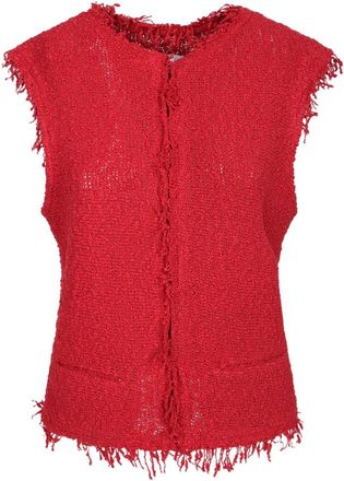 Iro Iro, Femme, Pulls, Rouge, Taille: 38 FR Cardigans